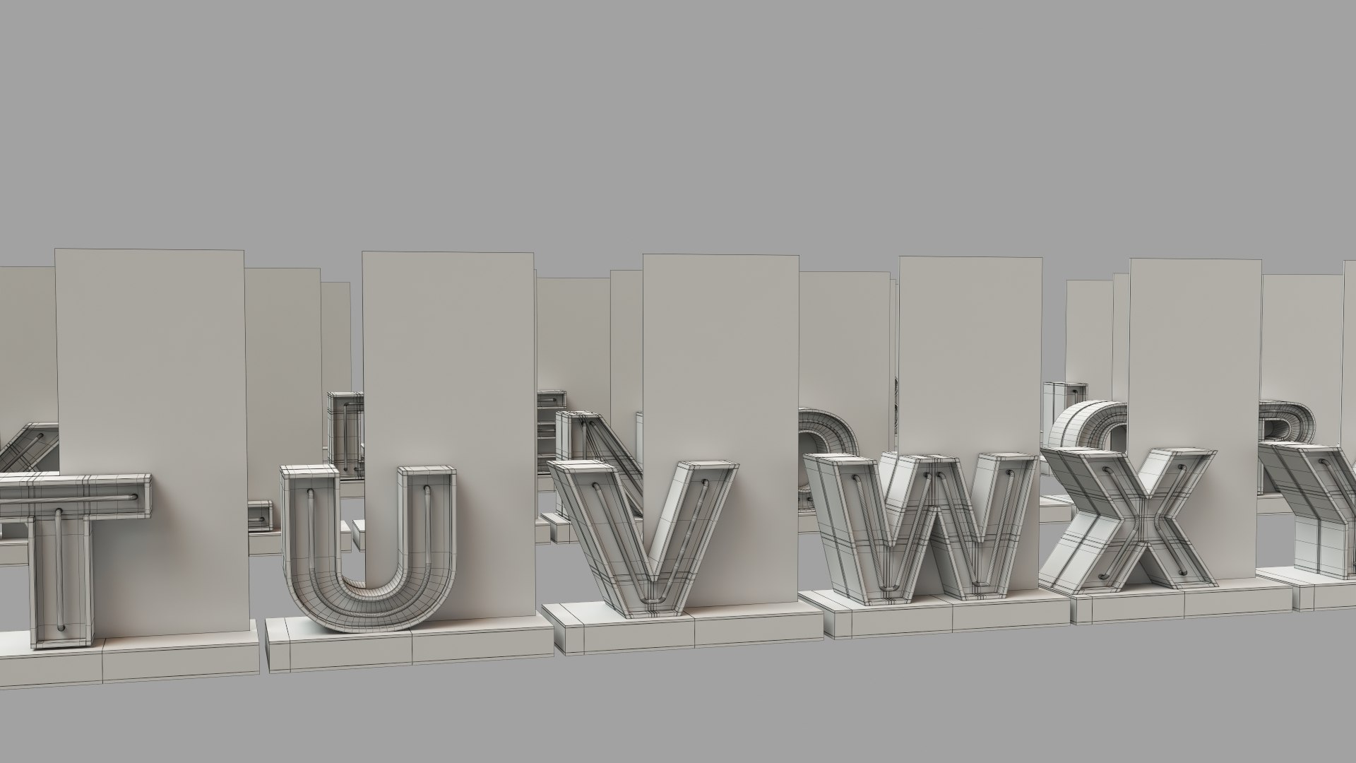 Alphabet 3D - TurboSquid 1307038