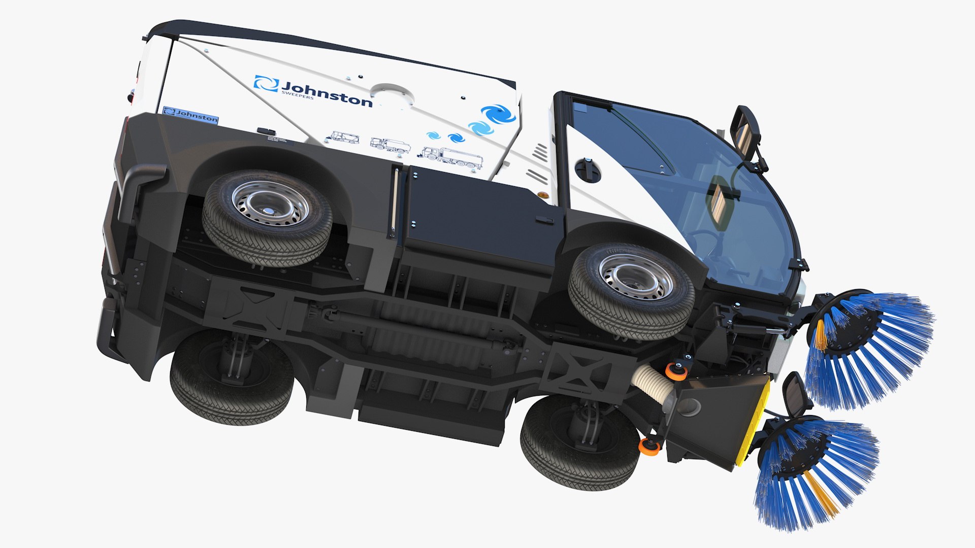 3D Johnston Cn101 Compact Road - TurboSquid 1571942