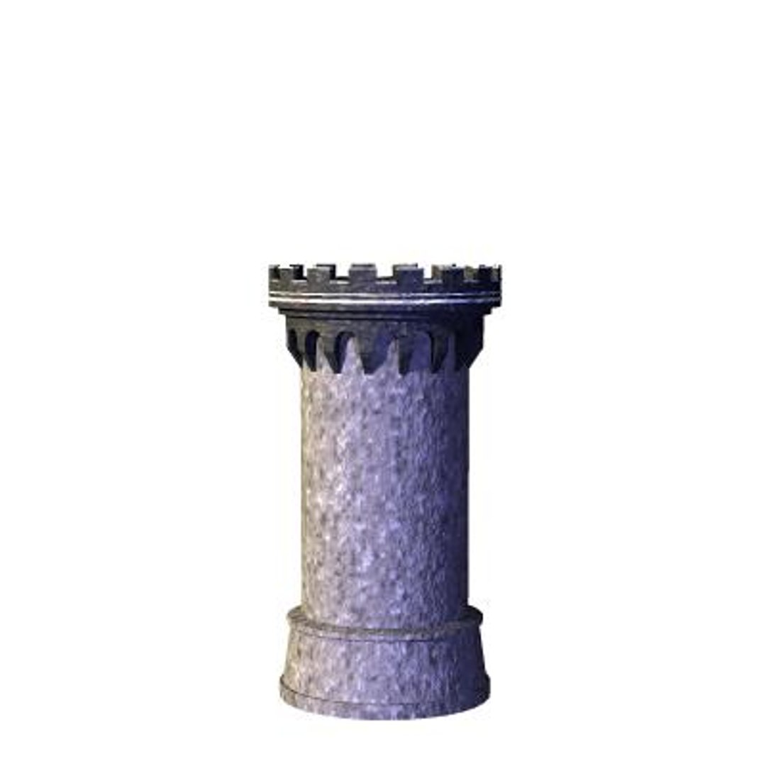 3d Model Castle Tower