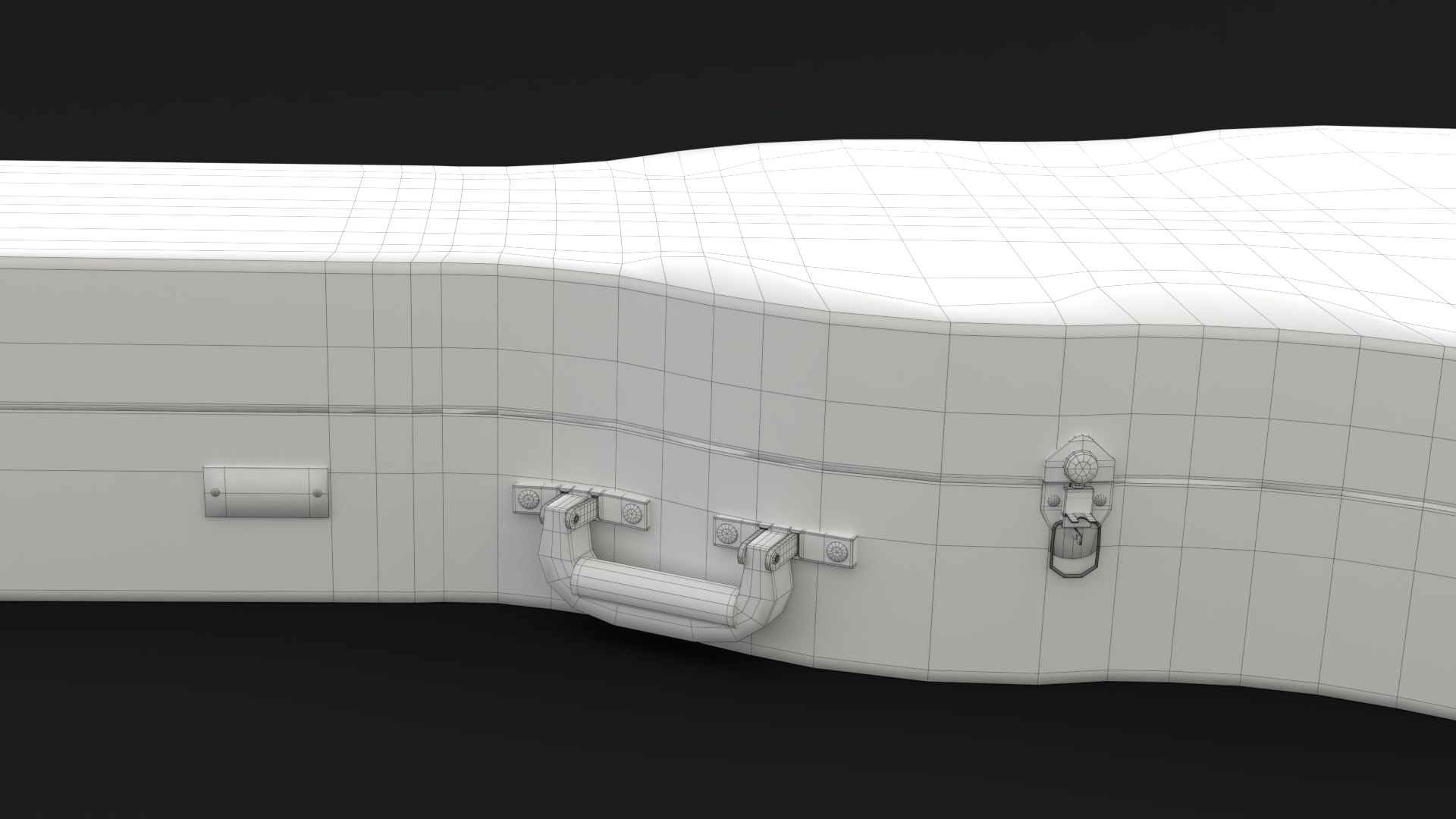 Guitar Case 3D Model - TurboSquid 1509152