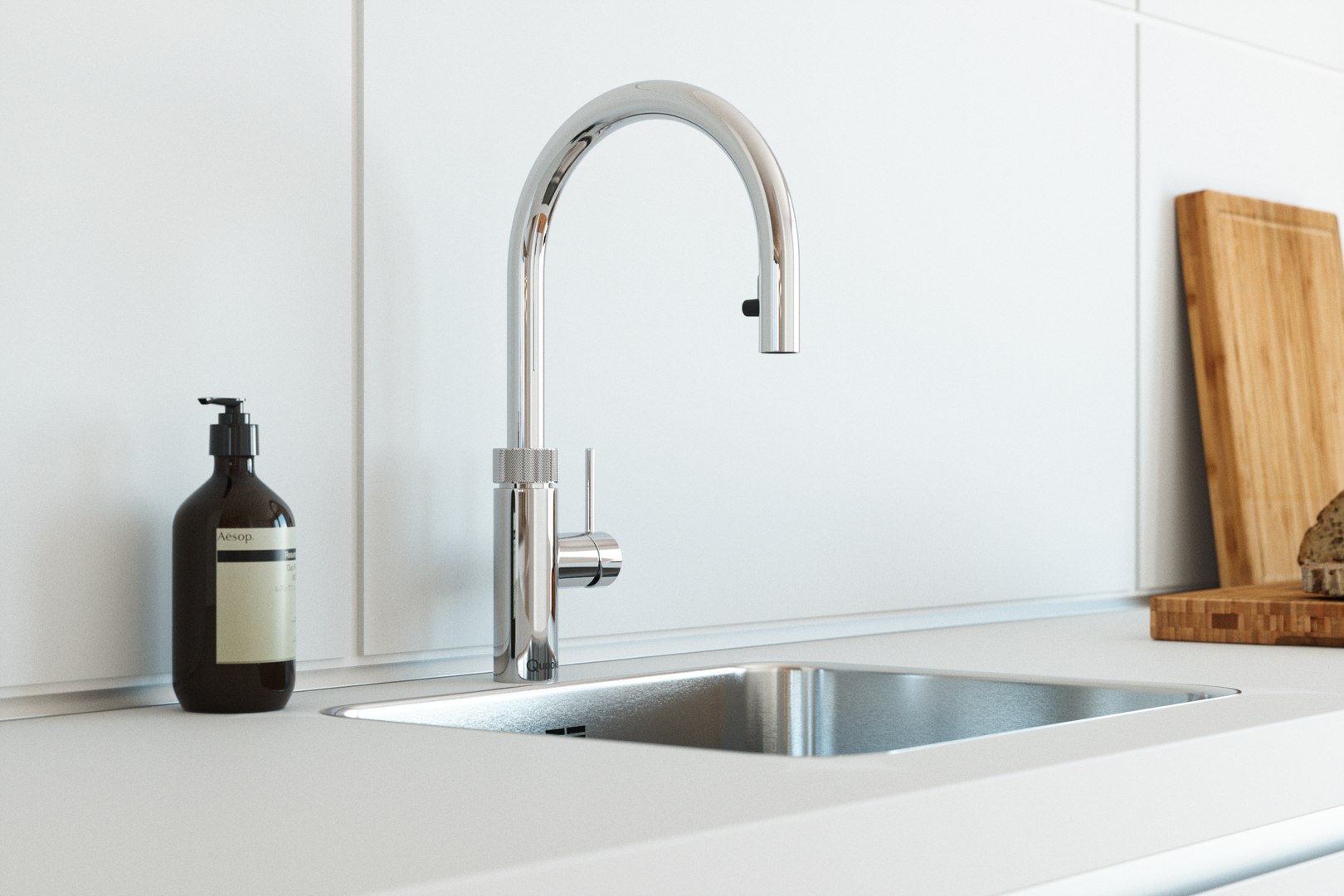3D Quooker - Flex Chrome - TurboSquid 1781220