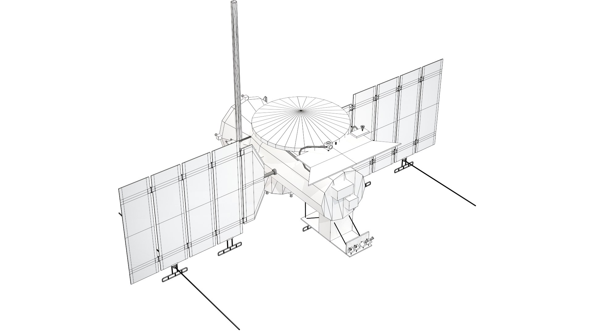 Europa Clipper Spacecraft Nasa 3D - TurboSquid 1505732
