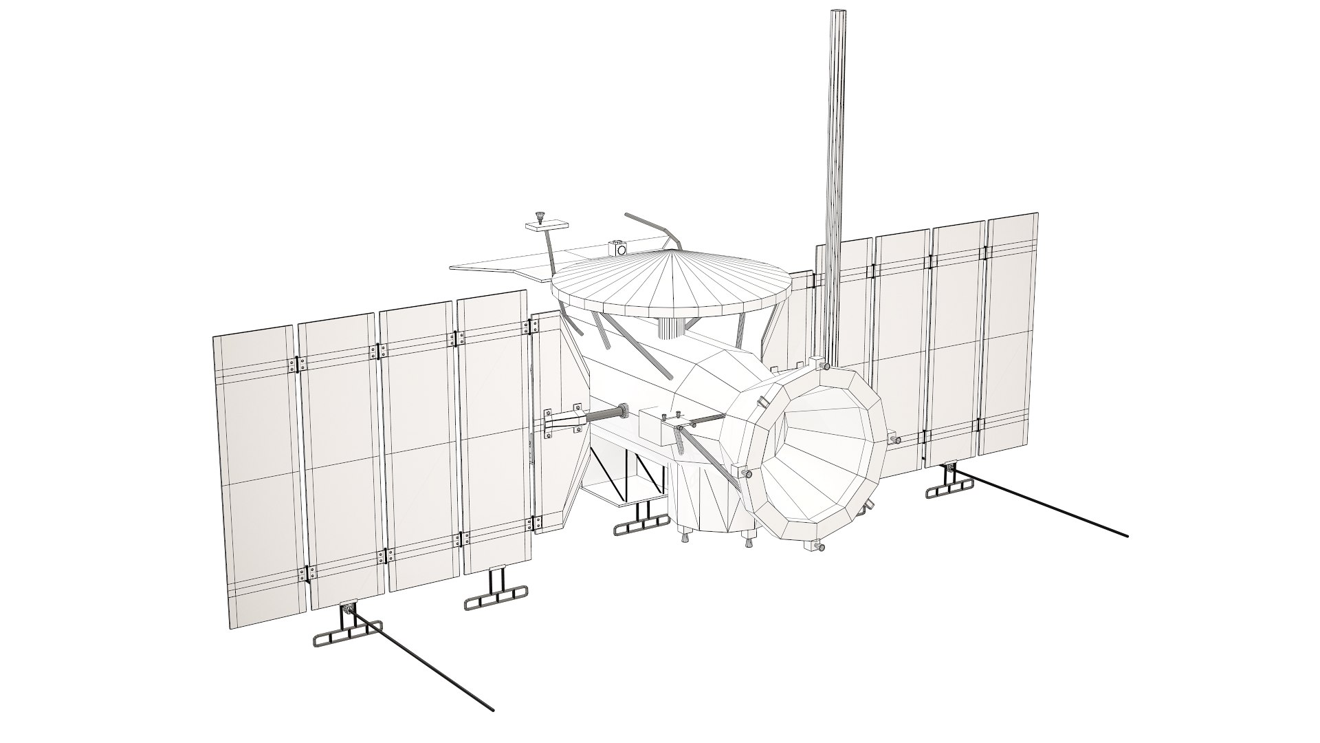 Europa Clipper Spacecraft Nasa 3D - TurboSquid 1505732