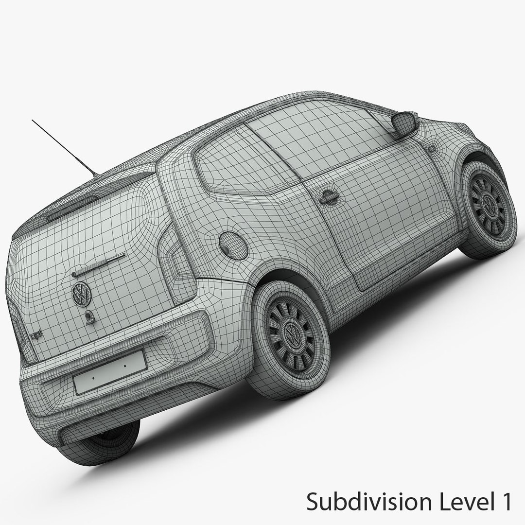 Volkswagen Up! 3d Model