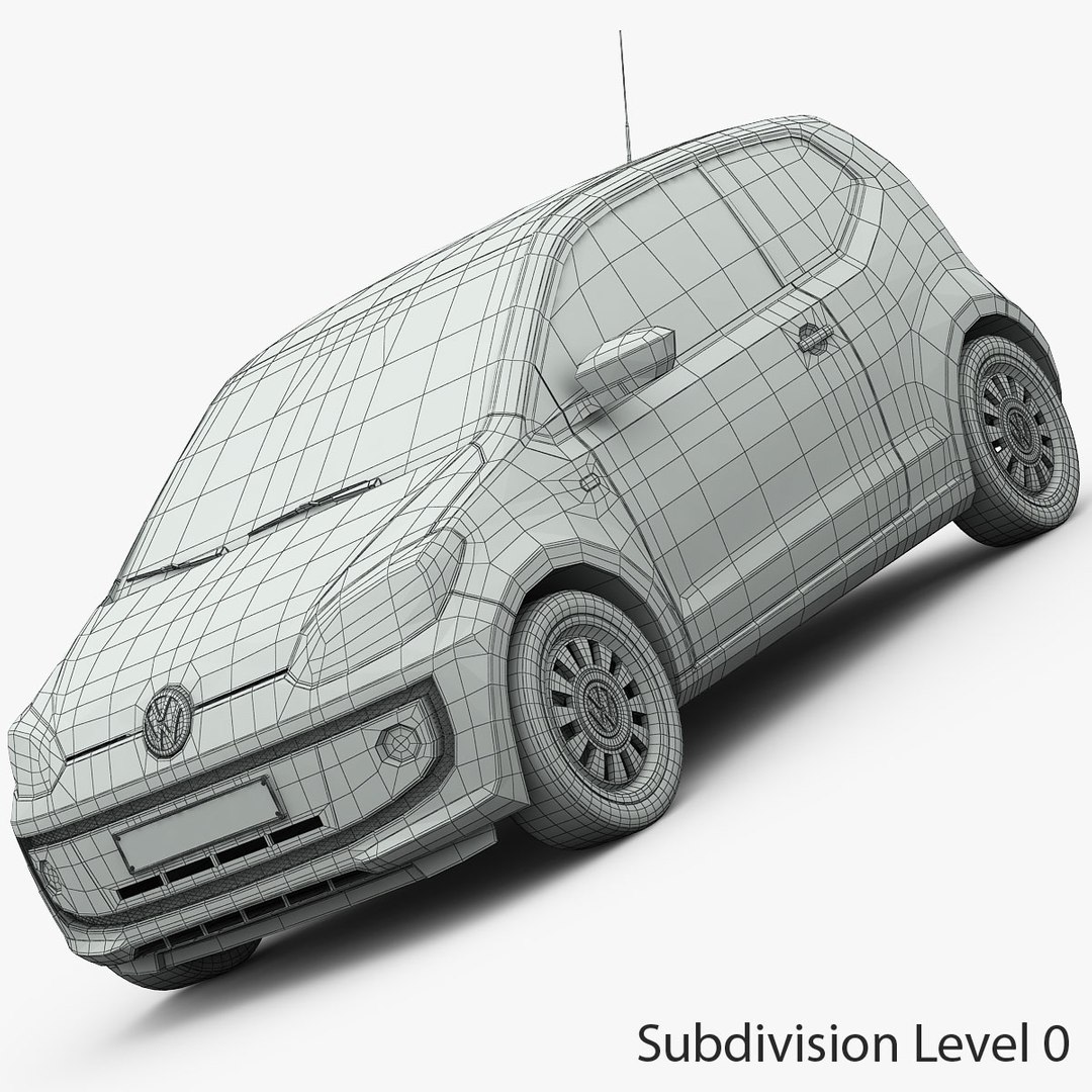 Volkswagen Up! 3d Model