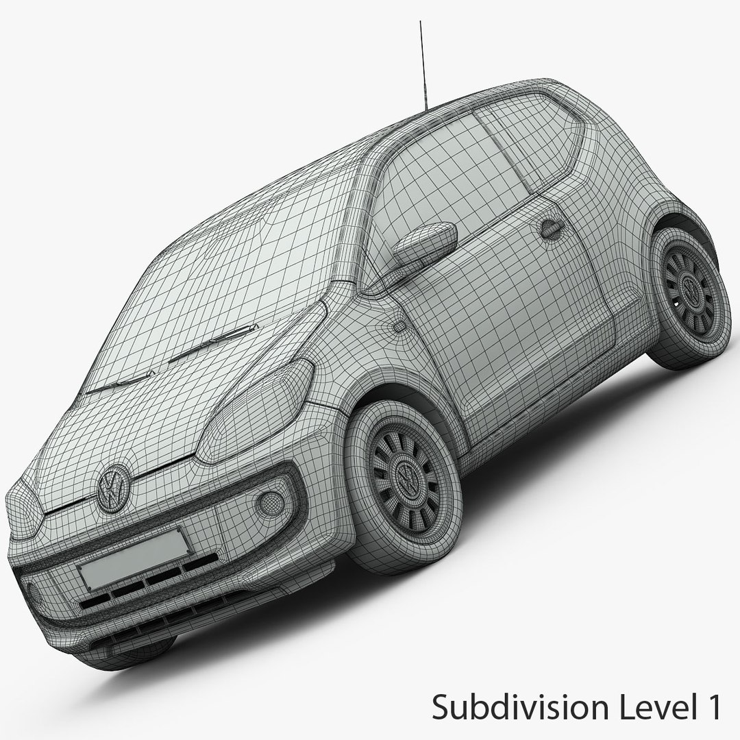 Volkswagen Up! 3d Model