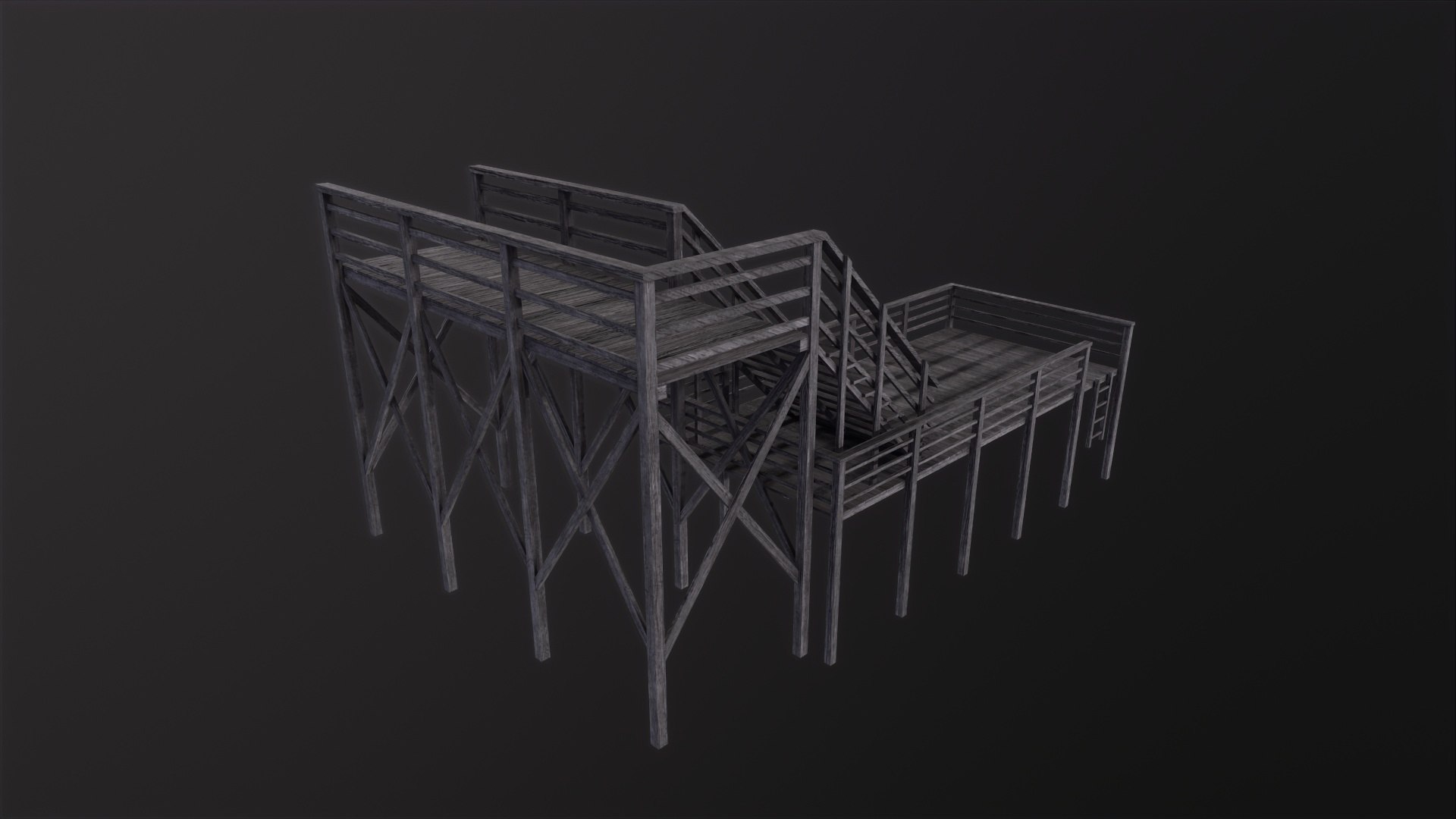 3D Dock - TurboSquid 2104250