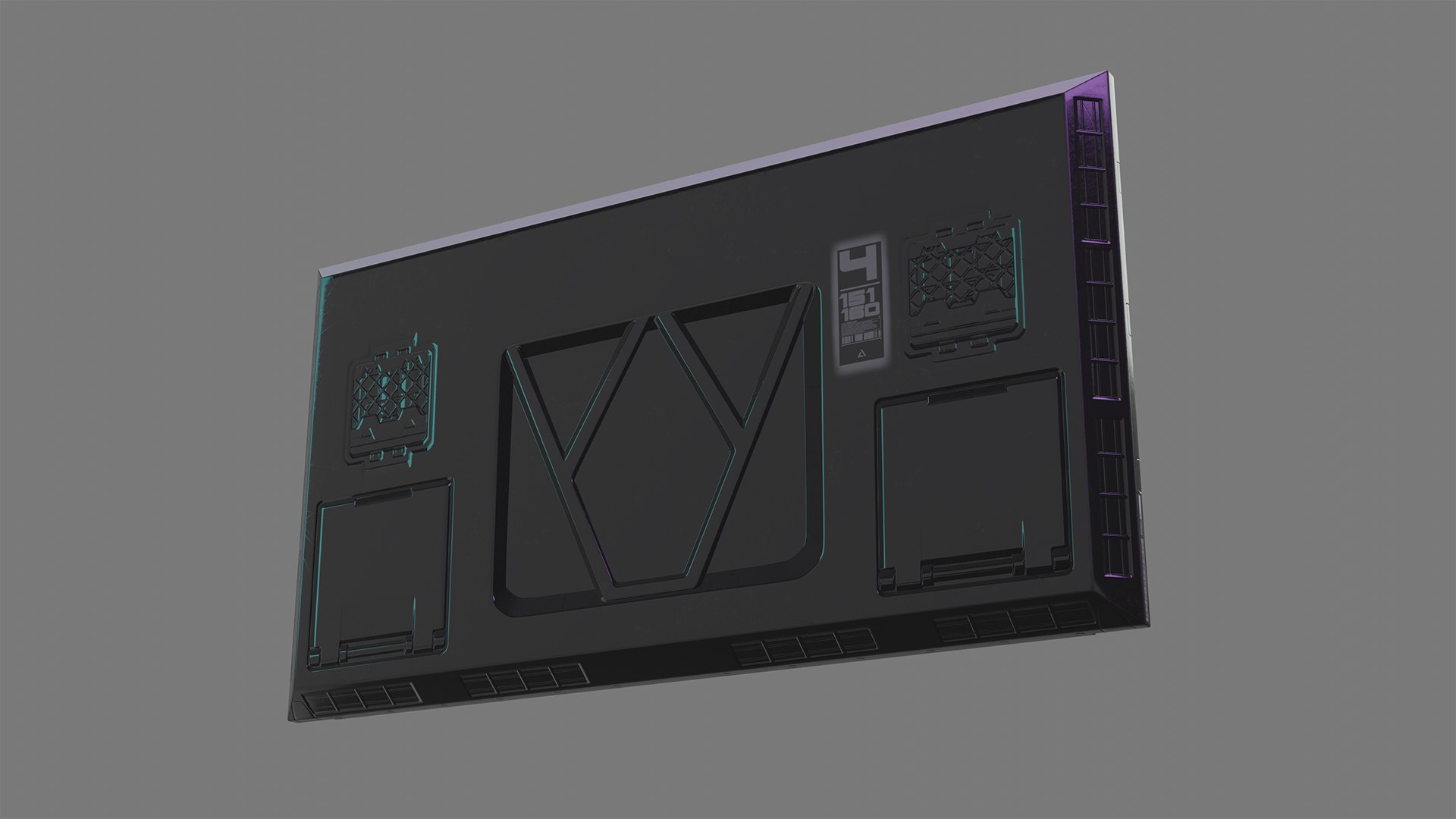 3D Model Cyberpunk TV - TurboSquid 2073024