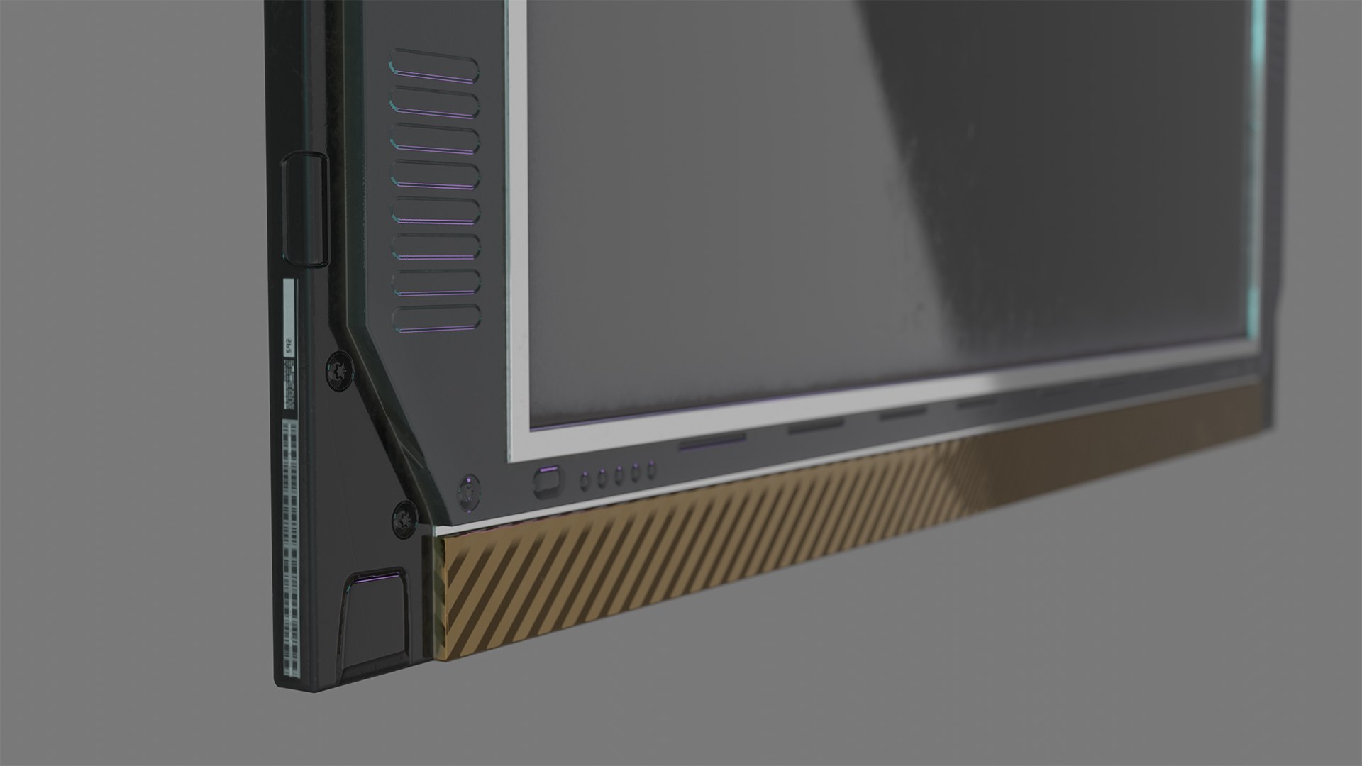 3D Model Cyberpunk TV - TurboSquid 2073024