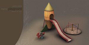 playground play 3d model
