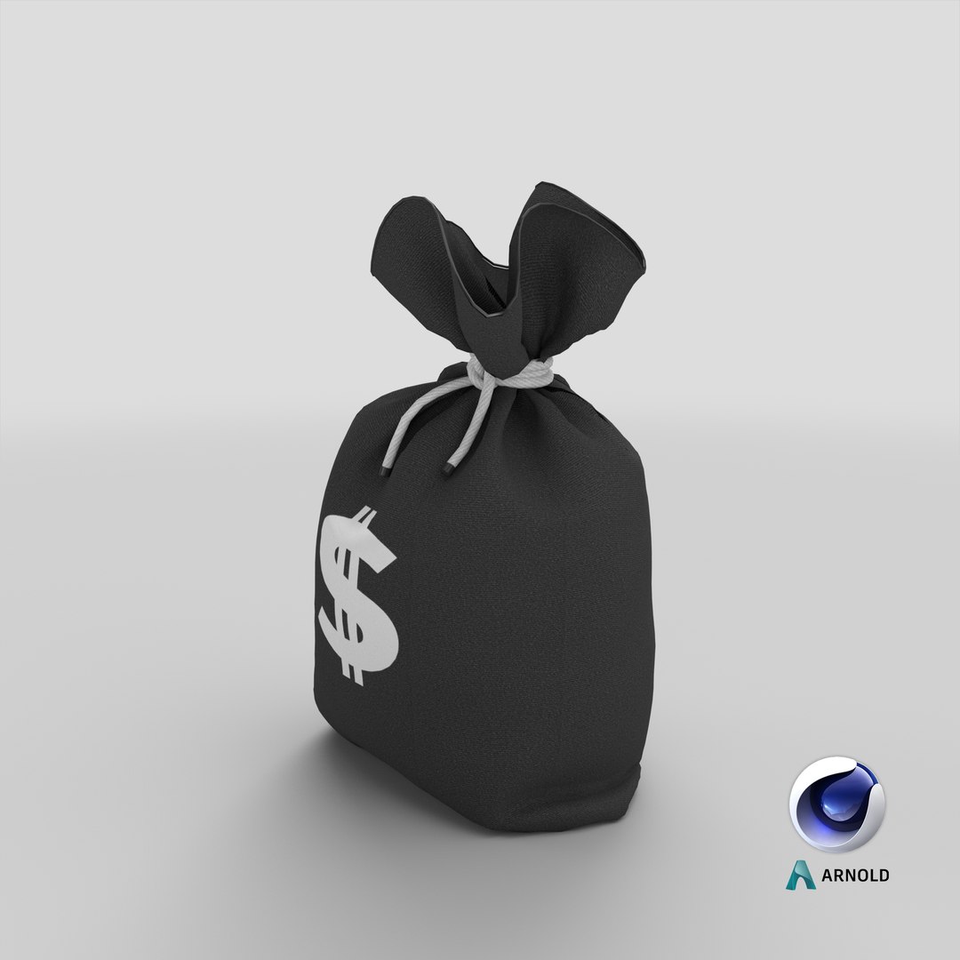 Money Bag 3D model - TurboSquid 1966942