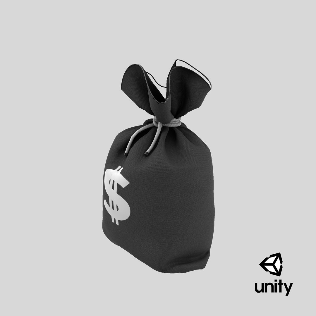 Money Bag 3D model - TurboSquid 1966942