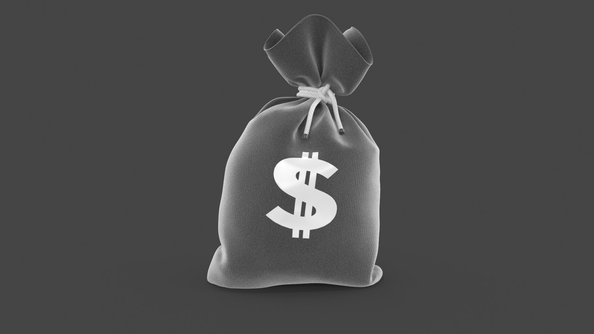 Money Bag 3D model - TurboSquid 1966942