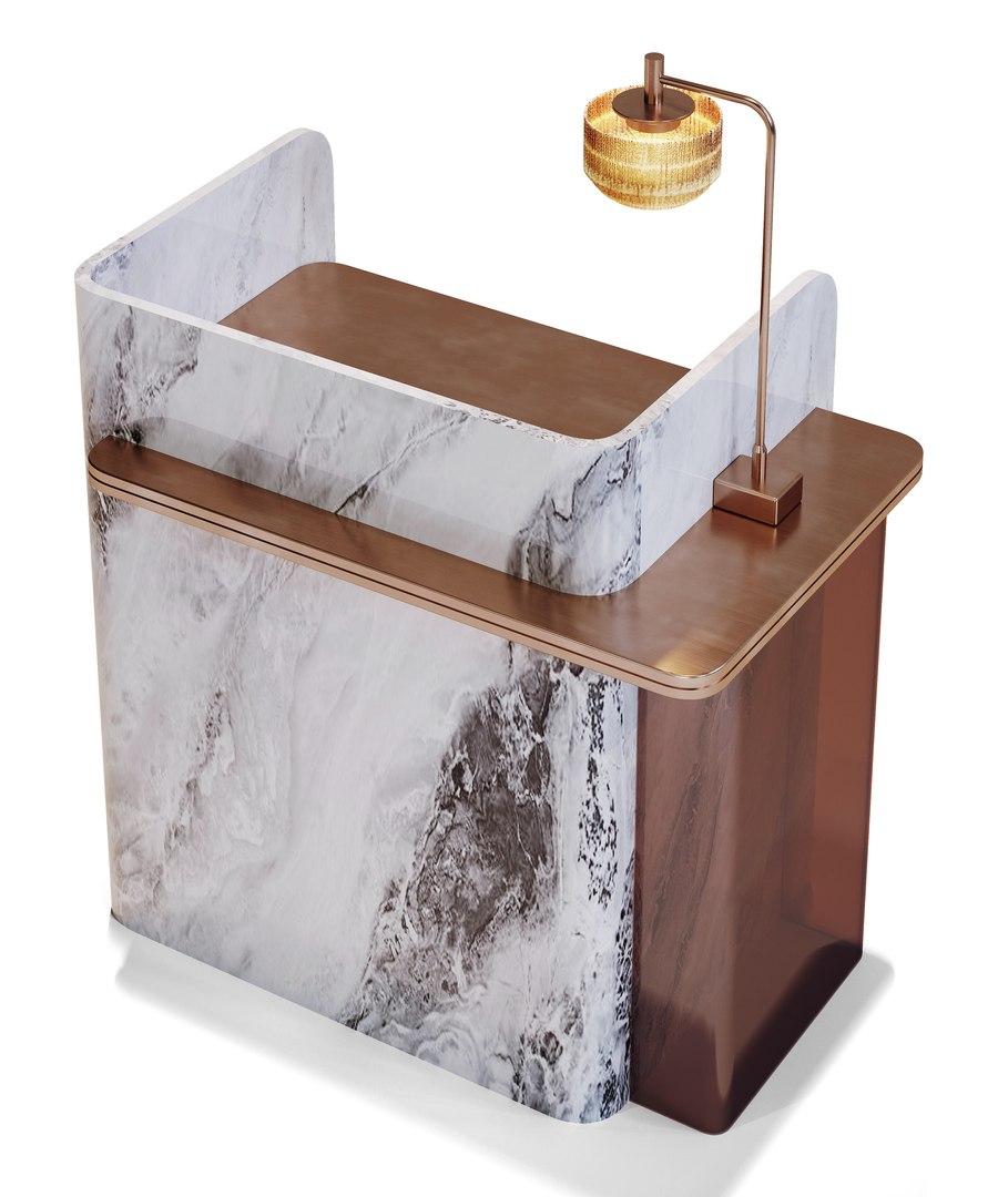 3D Front Desk - TurboSquid 2136726