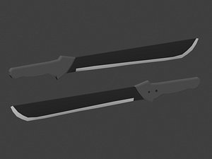 Free 3D Machete Models - Available For Download On TurboSquid