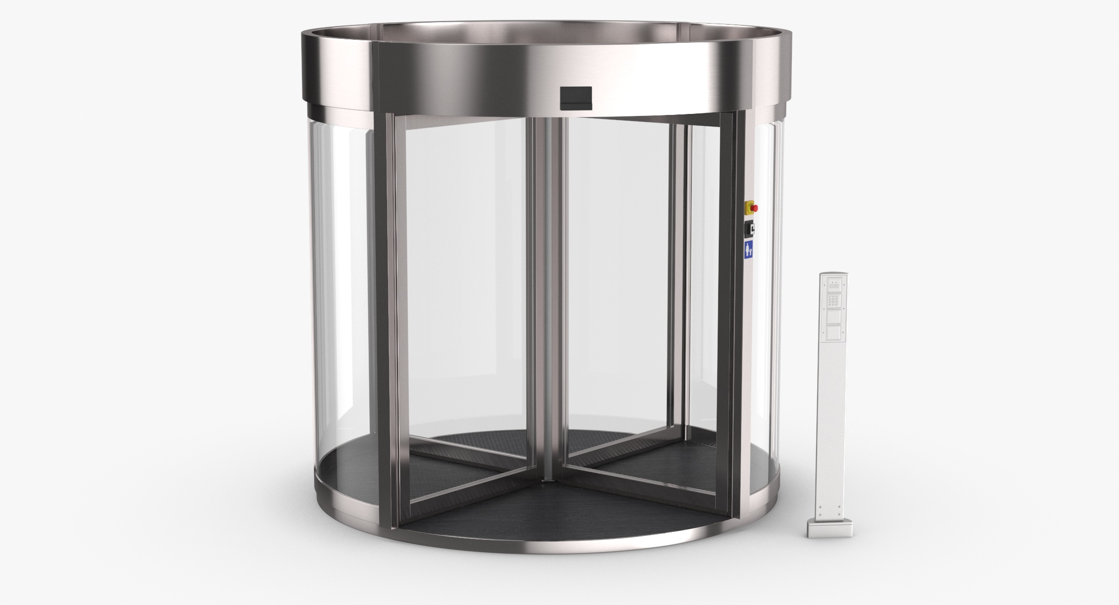 Rotating door model - TurboSquid 1709336