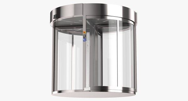 Rotating door model - TurboSquid 1709336