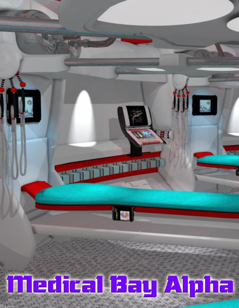 3d Model Medical Bay 51