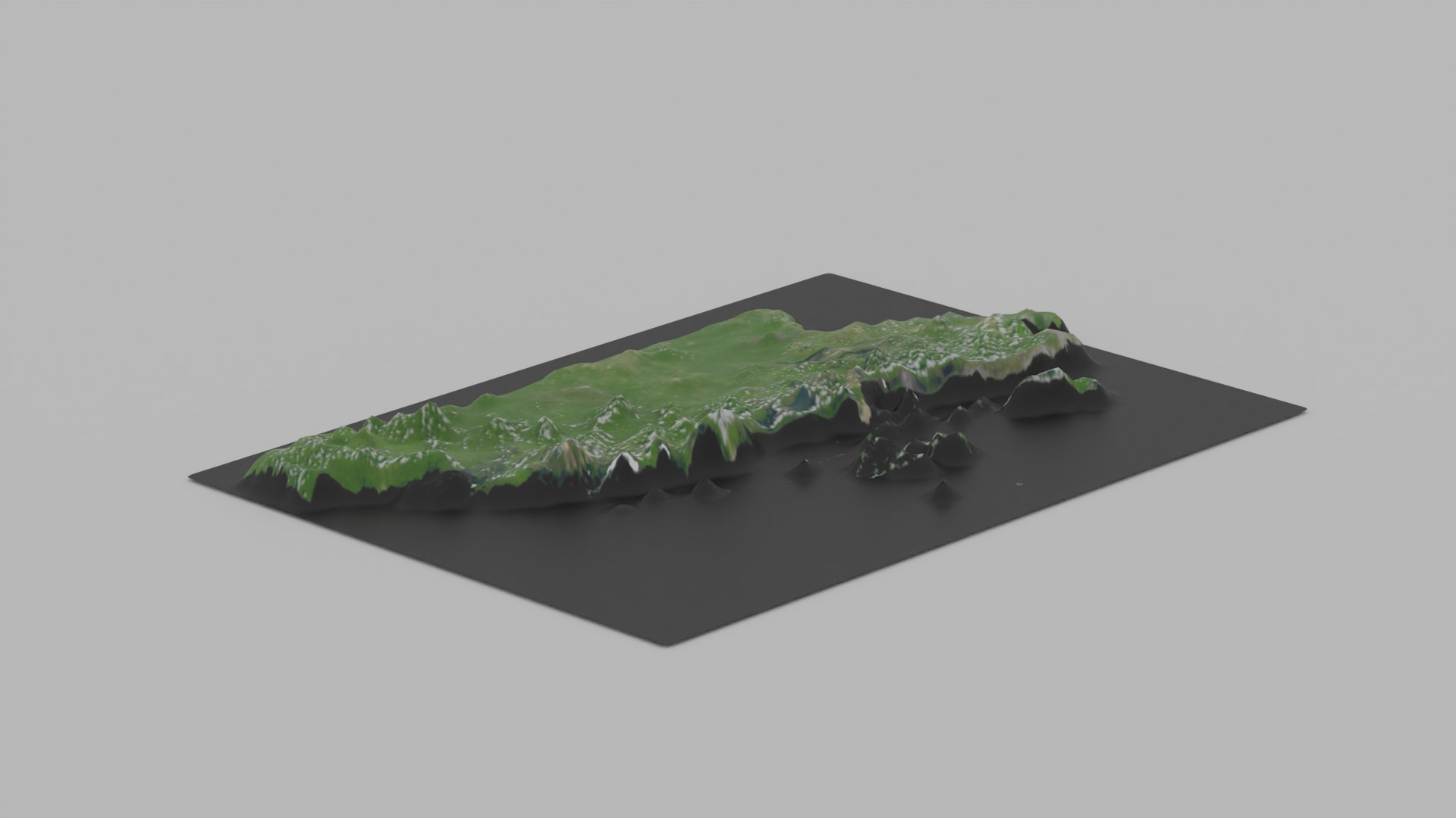 3D Belize Map Country - TurboSquid 2075173