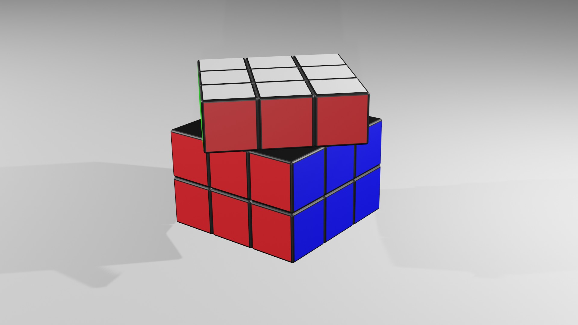 3d Rubiks Cube 1 Model Turbosquid 2147082