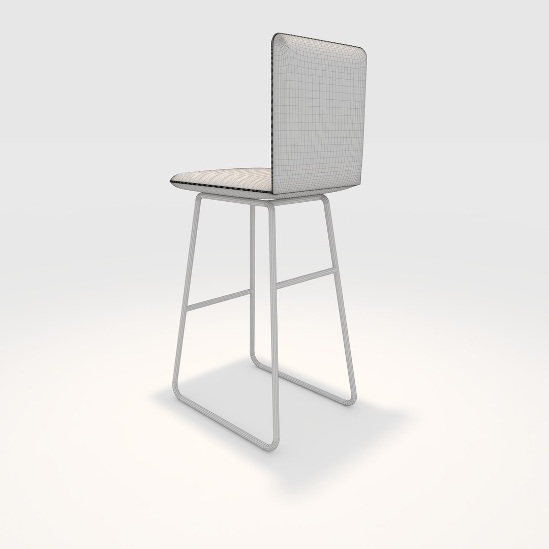 Bar Stool 34 3D - TurboSquid 2322250