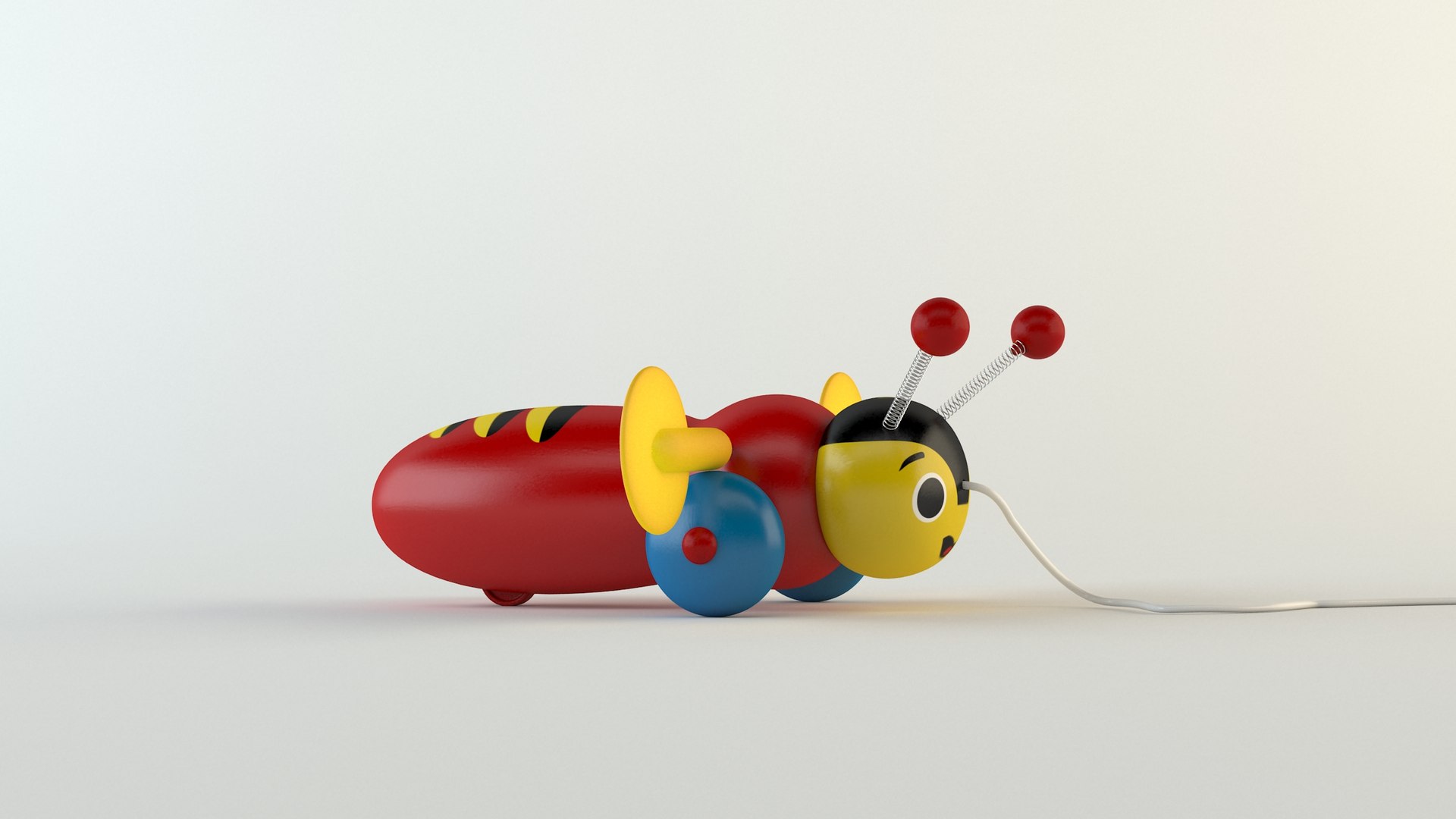 3d Model Of Buzzy Bee Toy