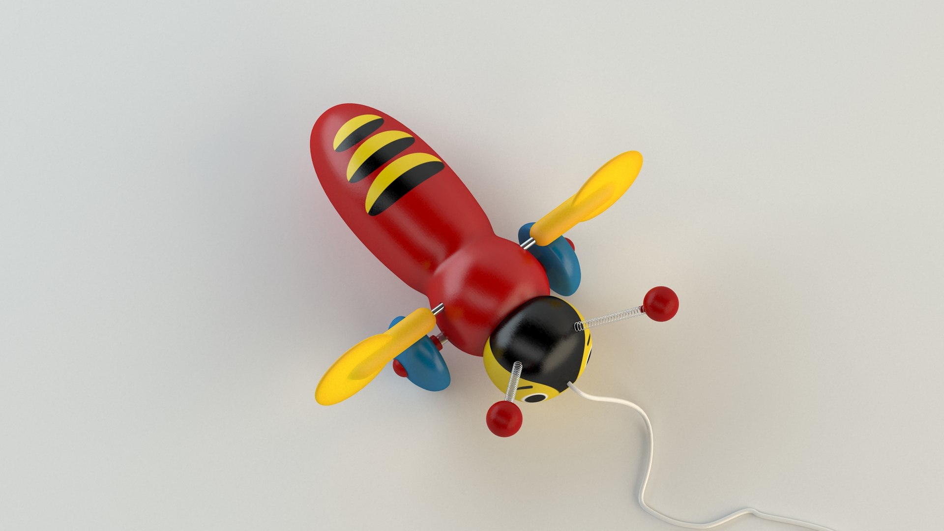 3d Model Of Buzzy Bee Toy