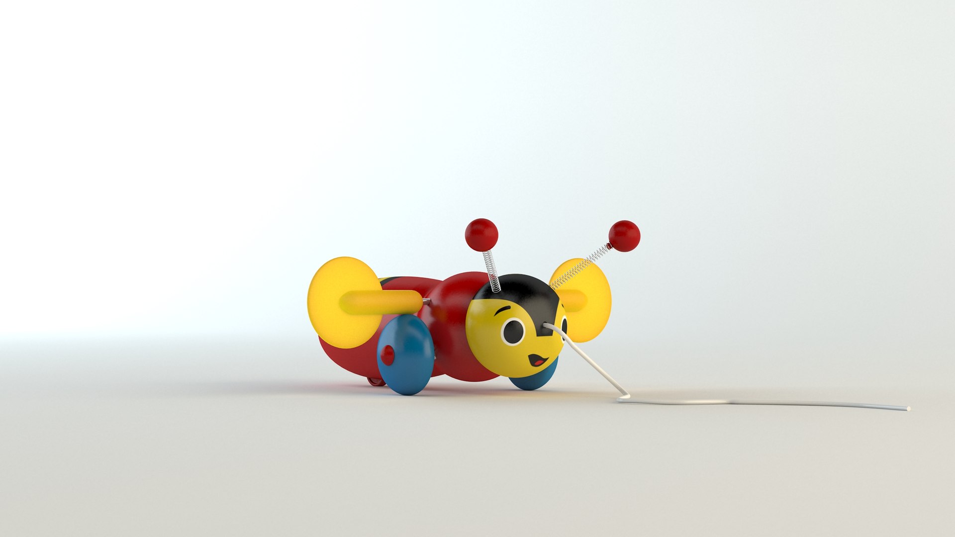 3d Model Of Buzzy Bee Toy