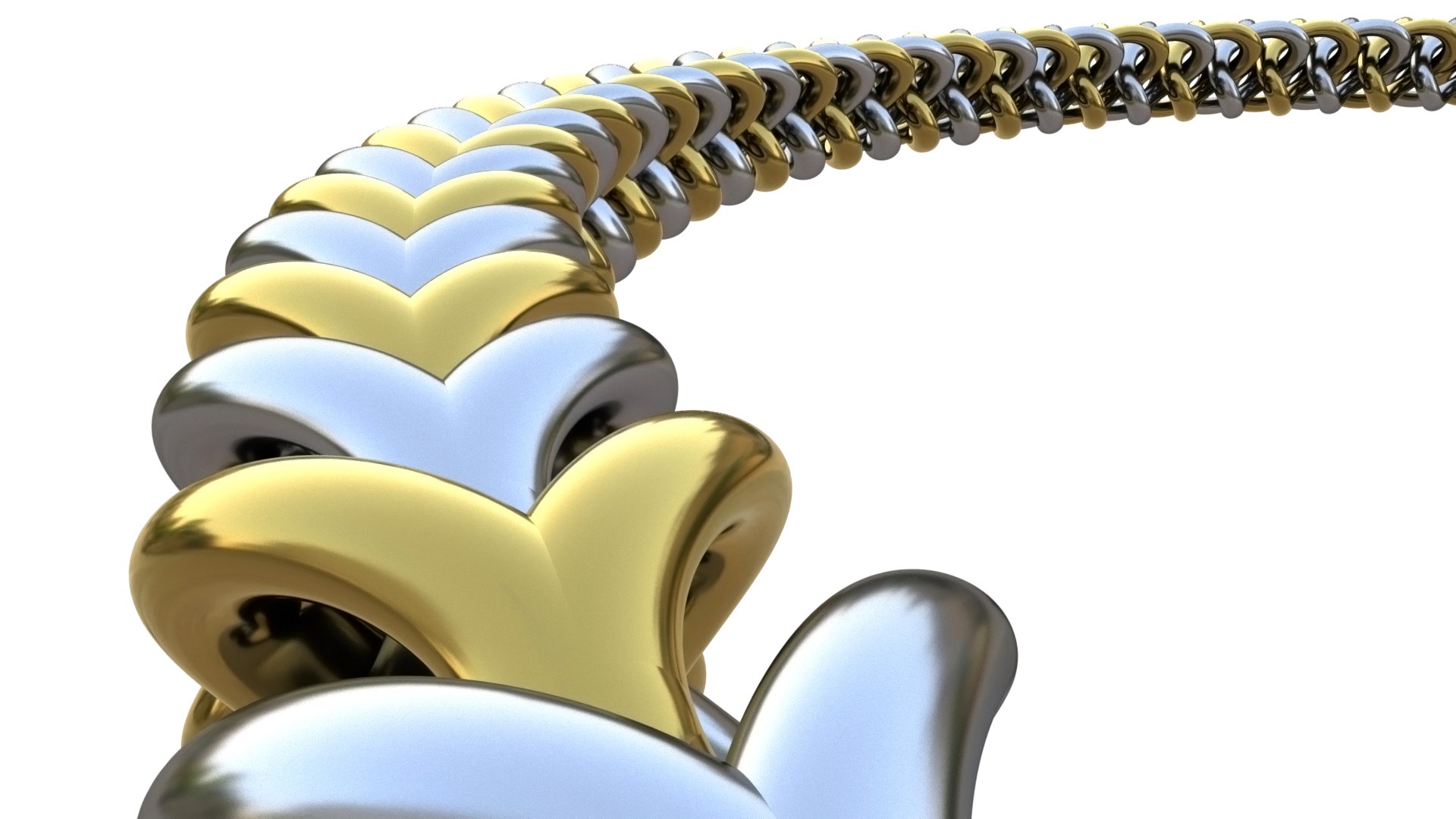 3D model Chain Necklace Jewellery design - TurboSquid 1991981