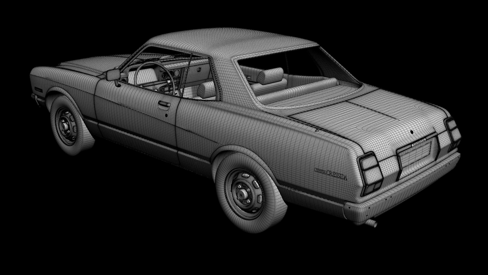 3D Model Toyota Cressida X30 - TurboSquid 2176816