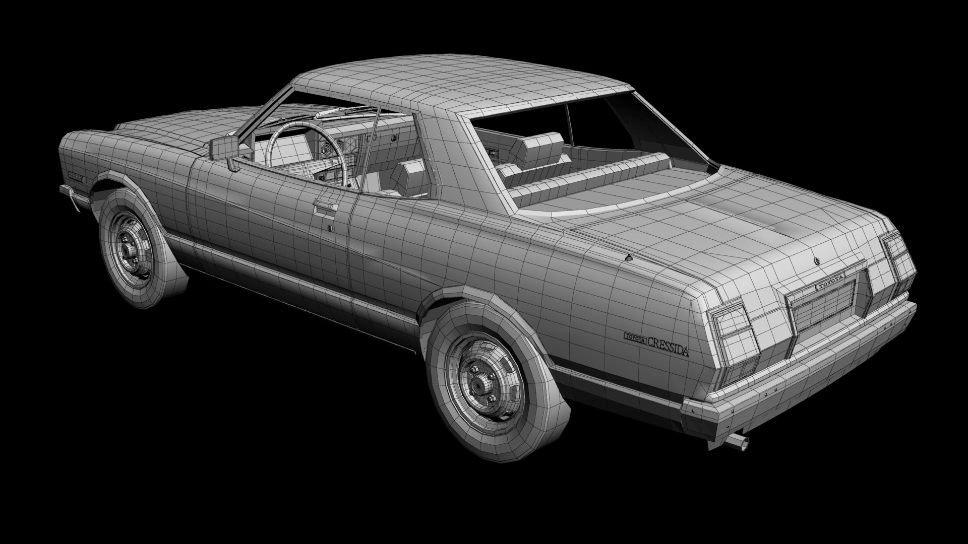 3D Model Toyota Cressida X30 - TurboSquid 2176816