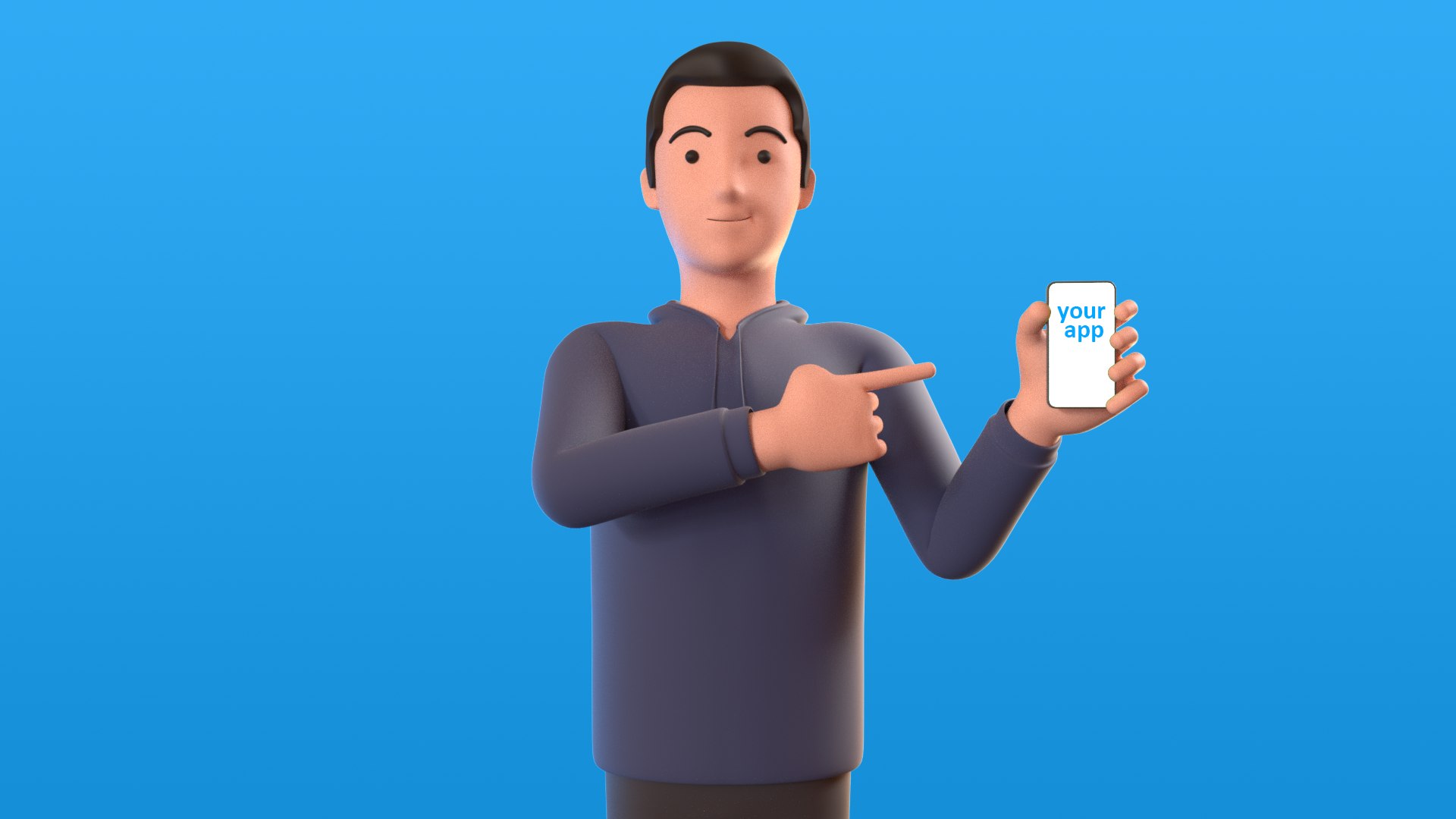 3D Brian - 3D Illustration - TurboSquid 1822844