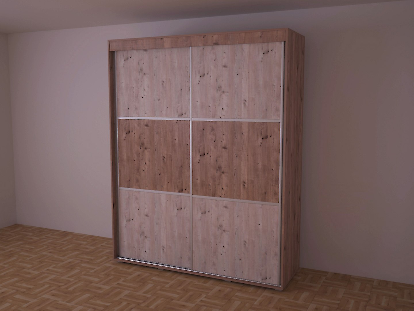 Wardrobe Sliding Doors 3d Model