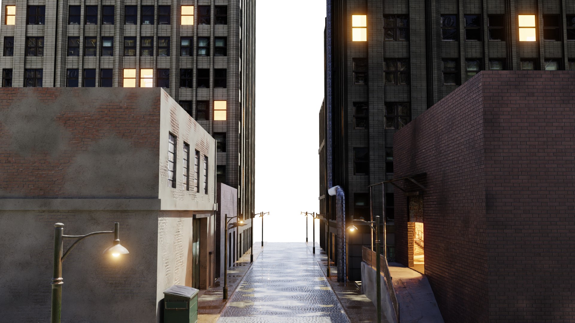 3D Industrial City Block - TurboSquid 1569191