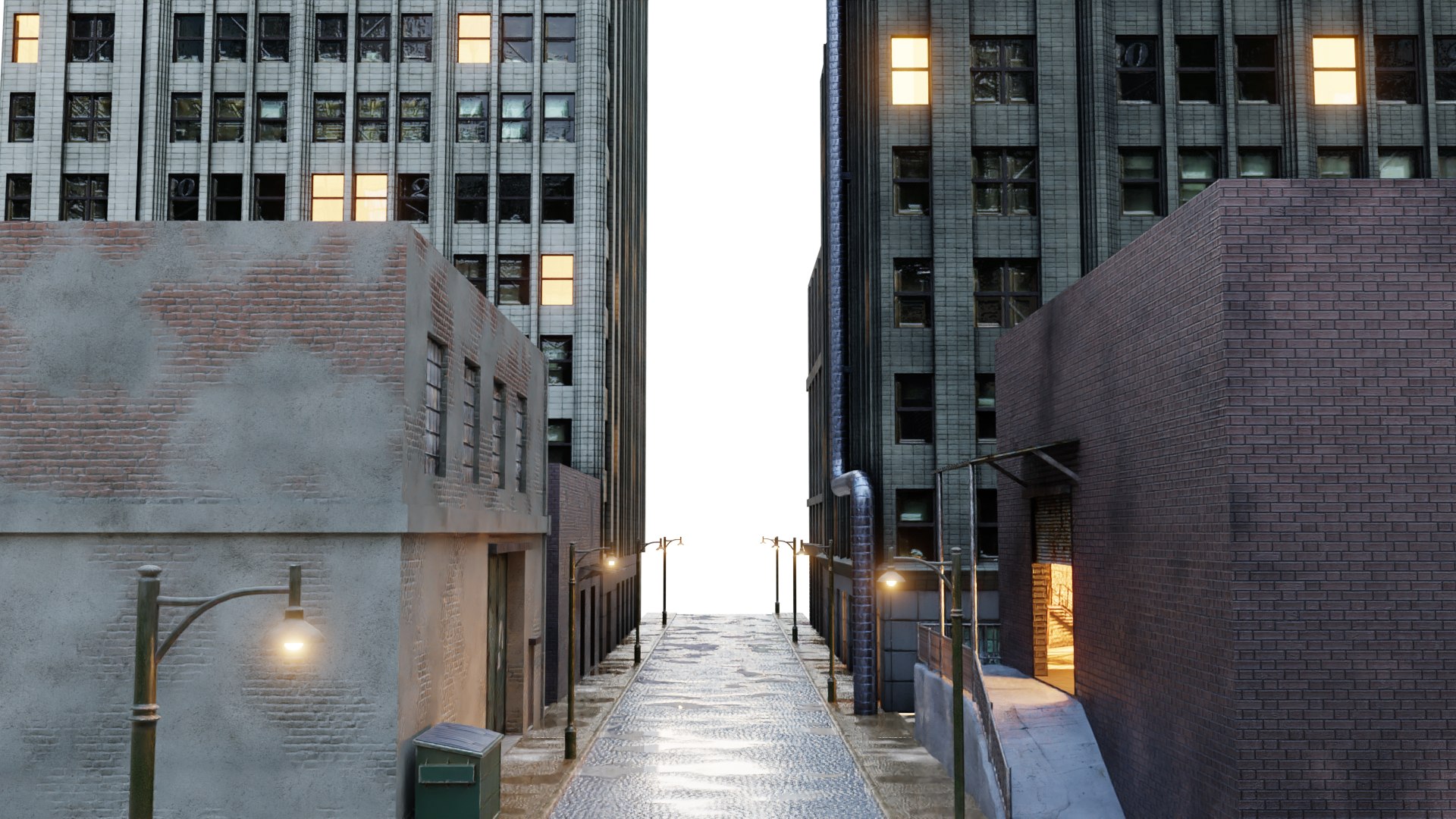 3D Industrial City Block - TurboSquid 1569191