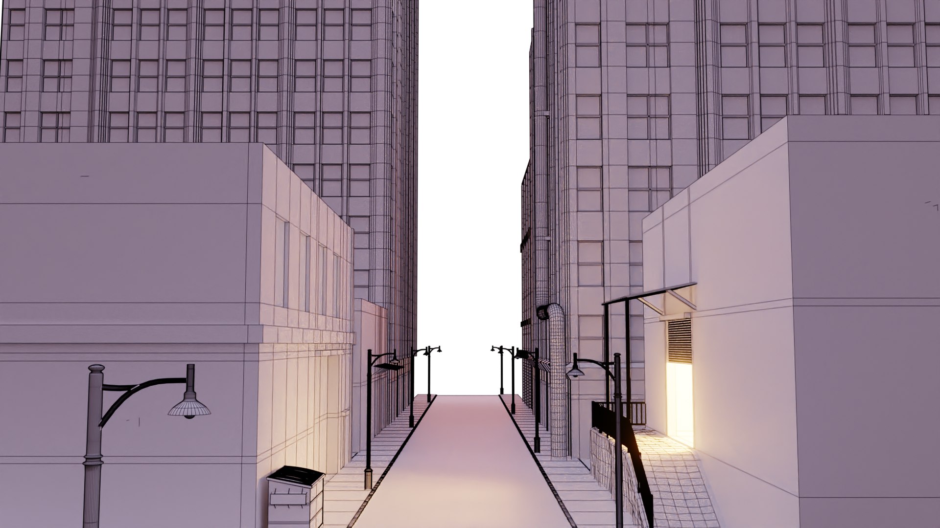 3D Industrial City Block - TurboSquid 1569191