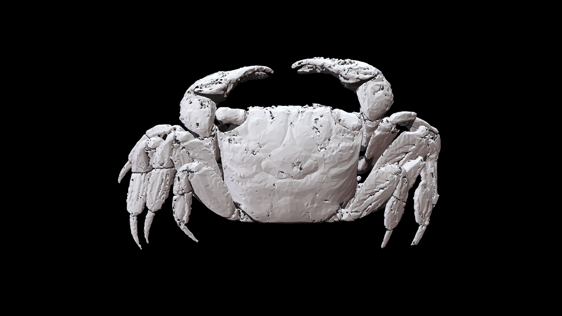 Crab 3D CT Scan Model Low Poly 3D Model - TurboSquid 1801783
