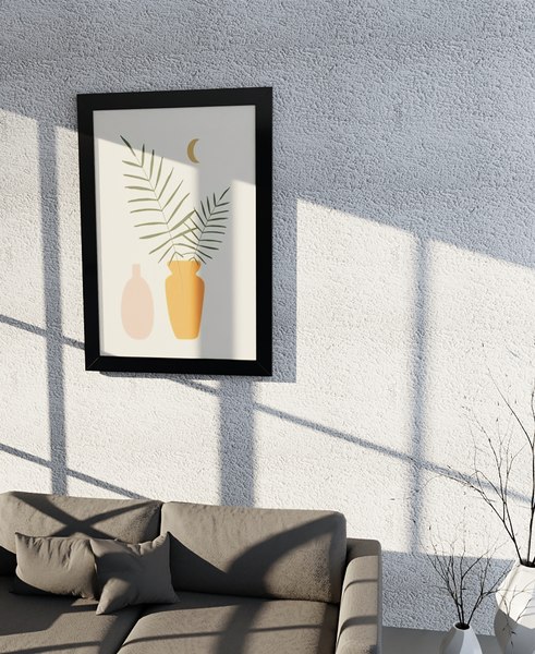 modelo 3d Marco de fotos de arte boho escénico gratis - TurboSquid 2164242