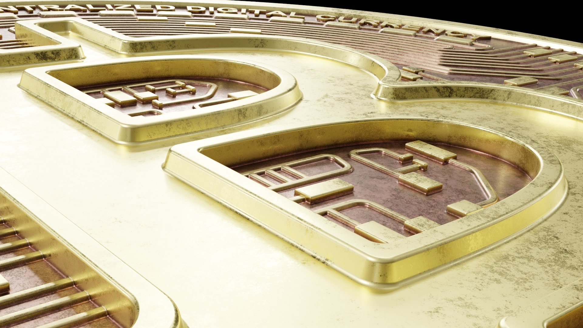 High Detail Bitcoin Token-Coin 3D Model 3D Model - TurboSquid 2241993