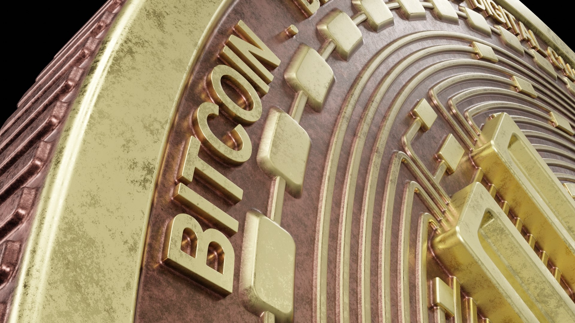 High Detail Bitcoin Token-Coin 3D Model 3D Model - TurboSquid 2241993