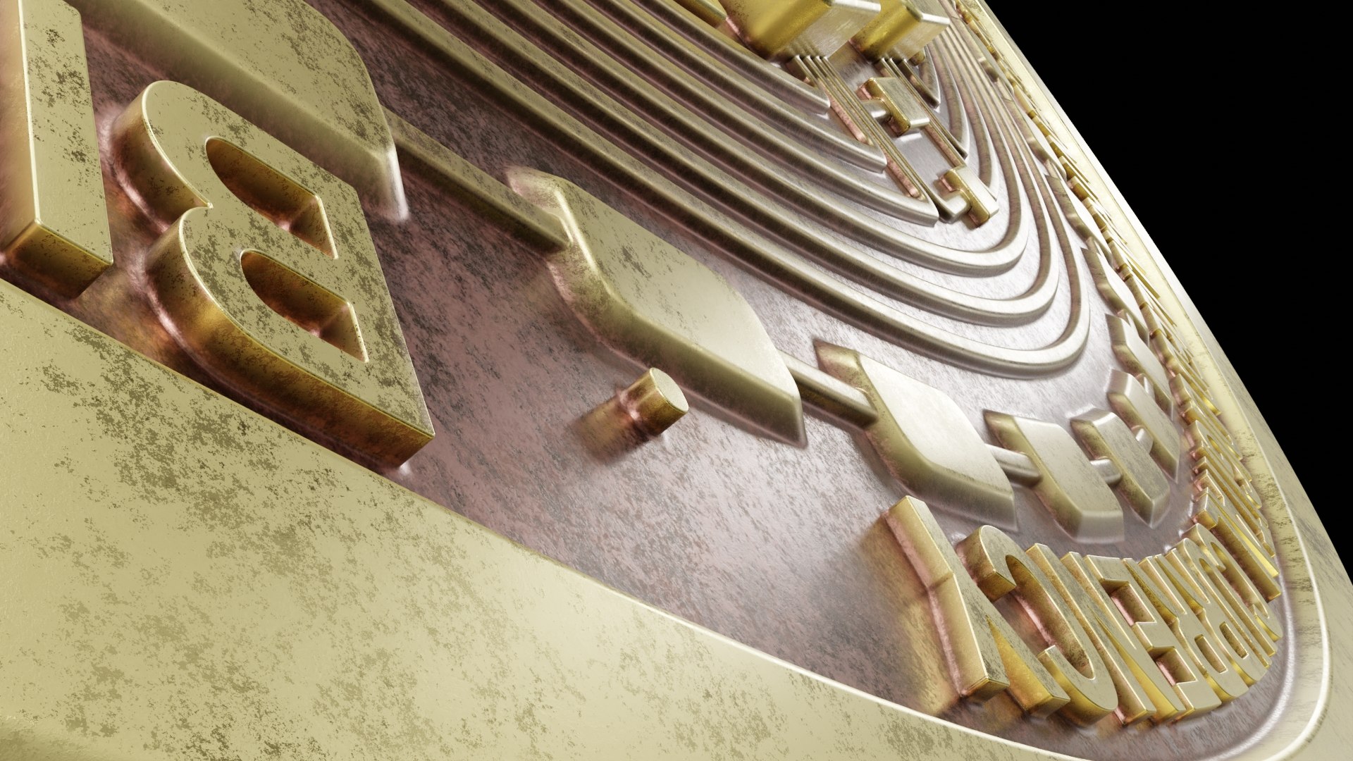 High Detail Bitcoin Token-Coin 3D Model 3D Model - TurboSquid 2241993