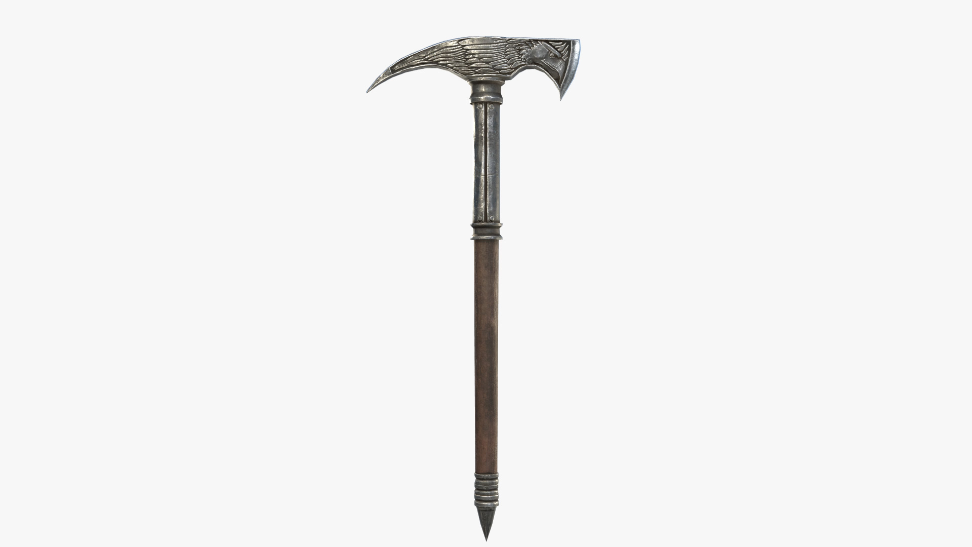 3D Fantasy Axe RPG Sagaris Pickaxe Mattock Double Axe Great Axe Battle Axe Great-axe Battle-axe ...
