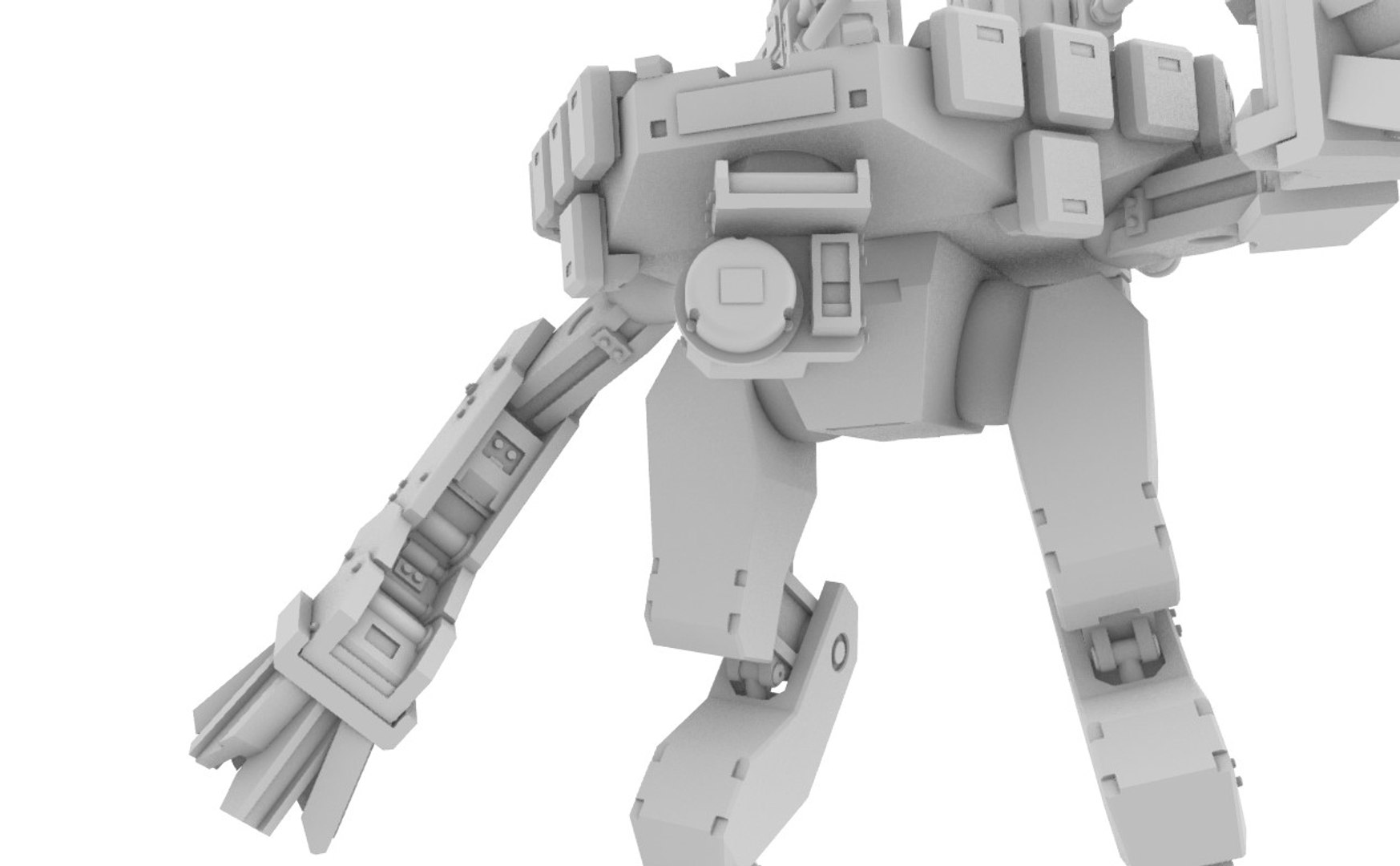 GG41 GateKeeper 28MM Robot 3D - TurboSquid 1776913