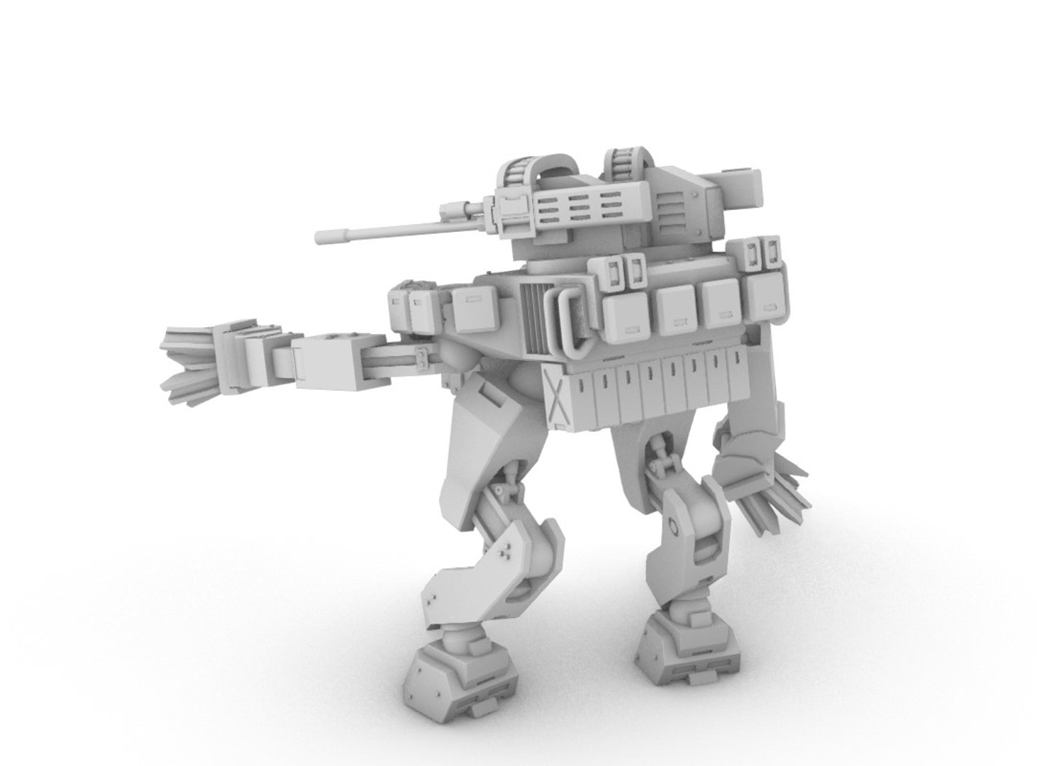 GG41 GateKeeper 28MM Robot 3D - TurboSquid 1776913
