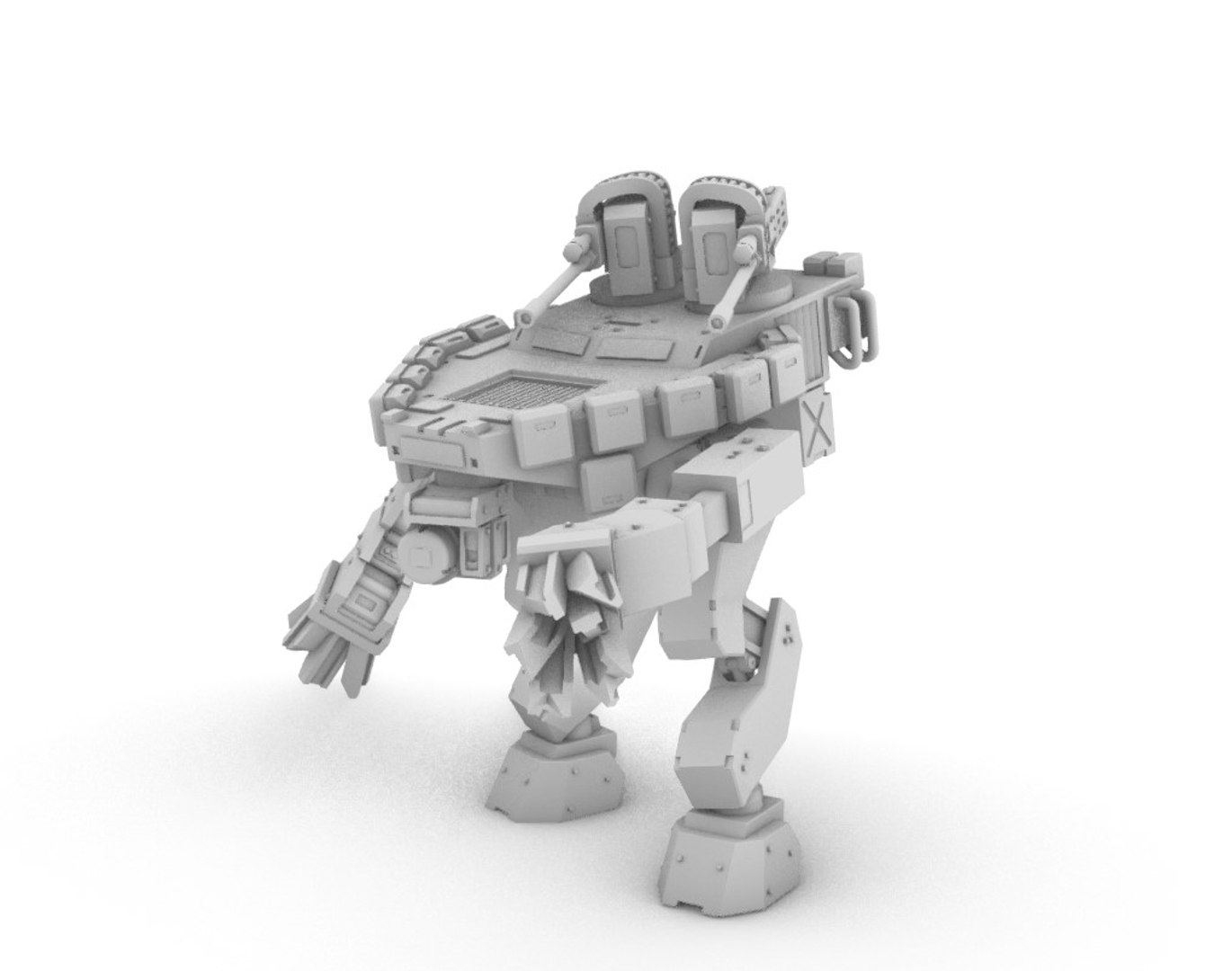 GG41 GateKeeper 28MM Robot 3D - TurboSquid 1776913