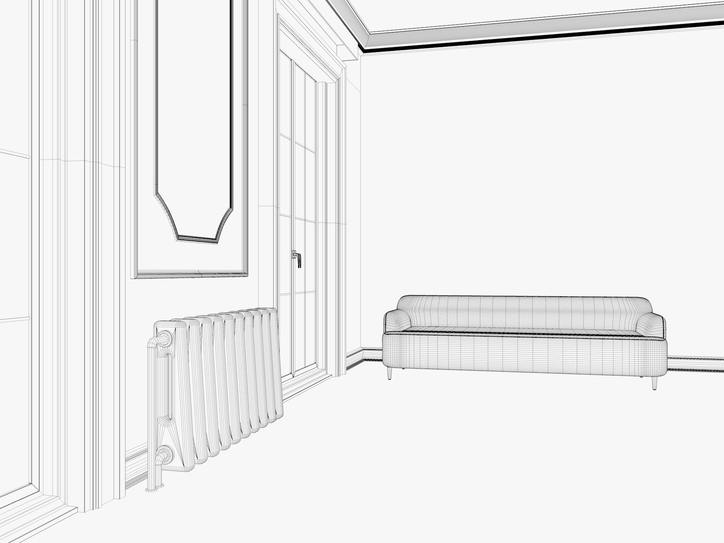 3D Loft Base Room Interior 2 - TurboSquid 2317604