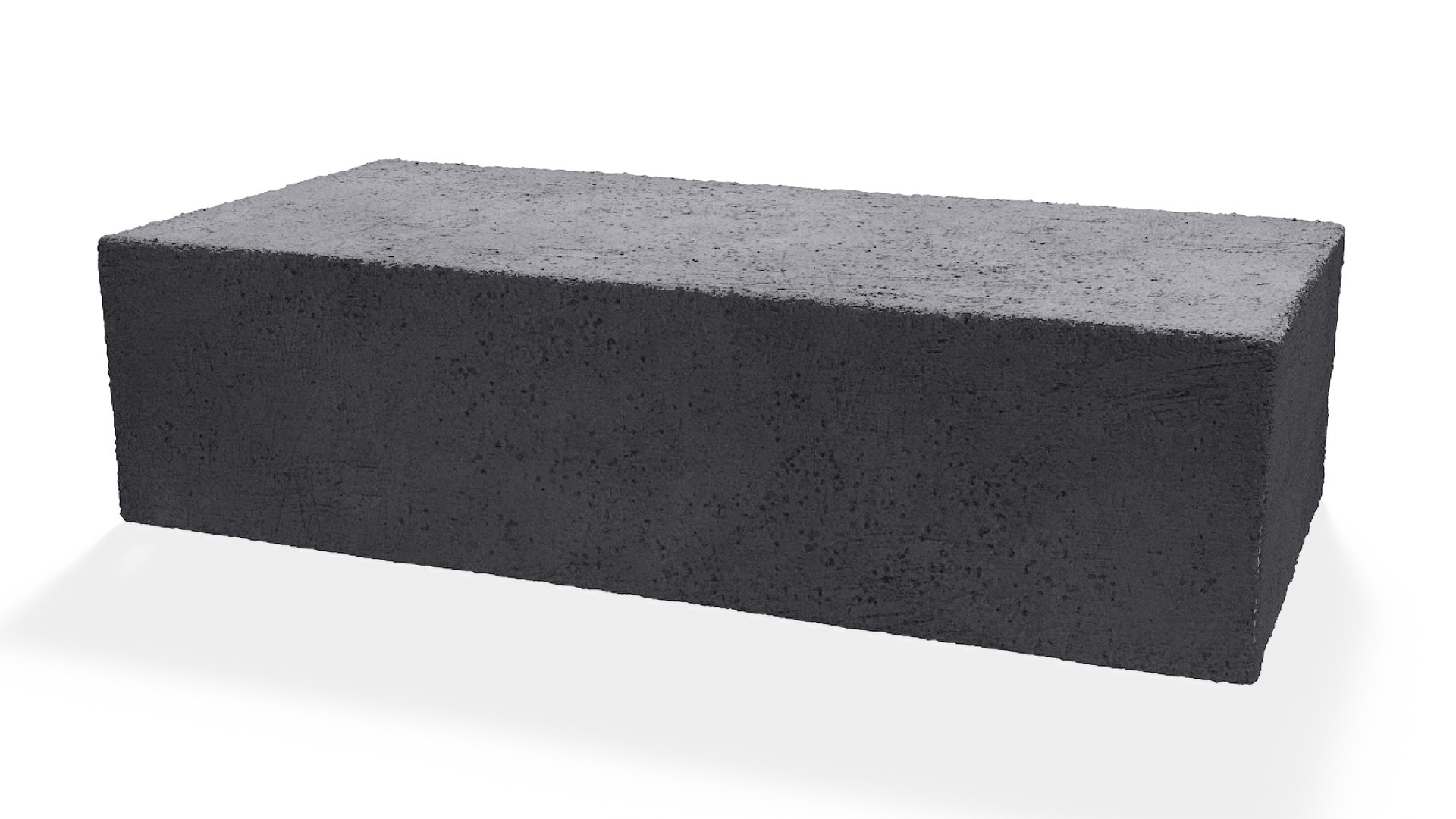 Solid Calcium Silicate Brick Carbon Black 3D Model - TurboSquid 2146938
