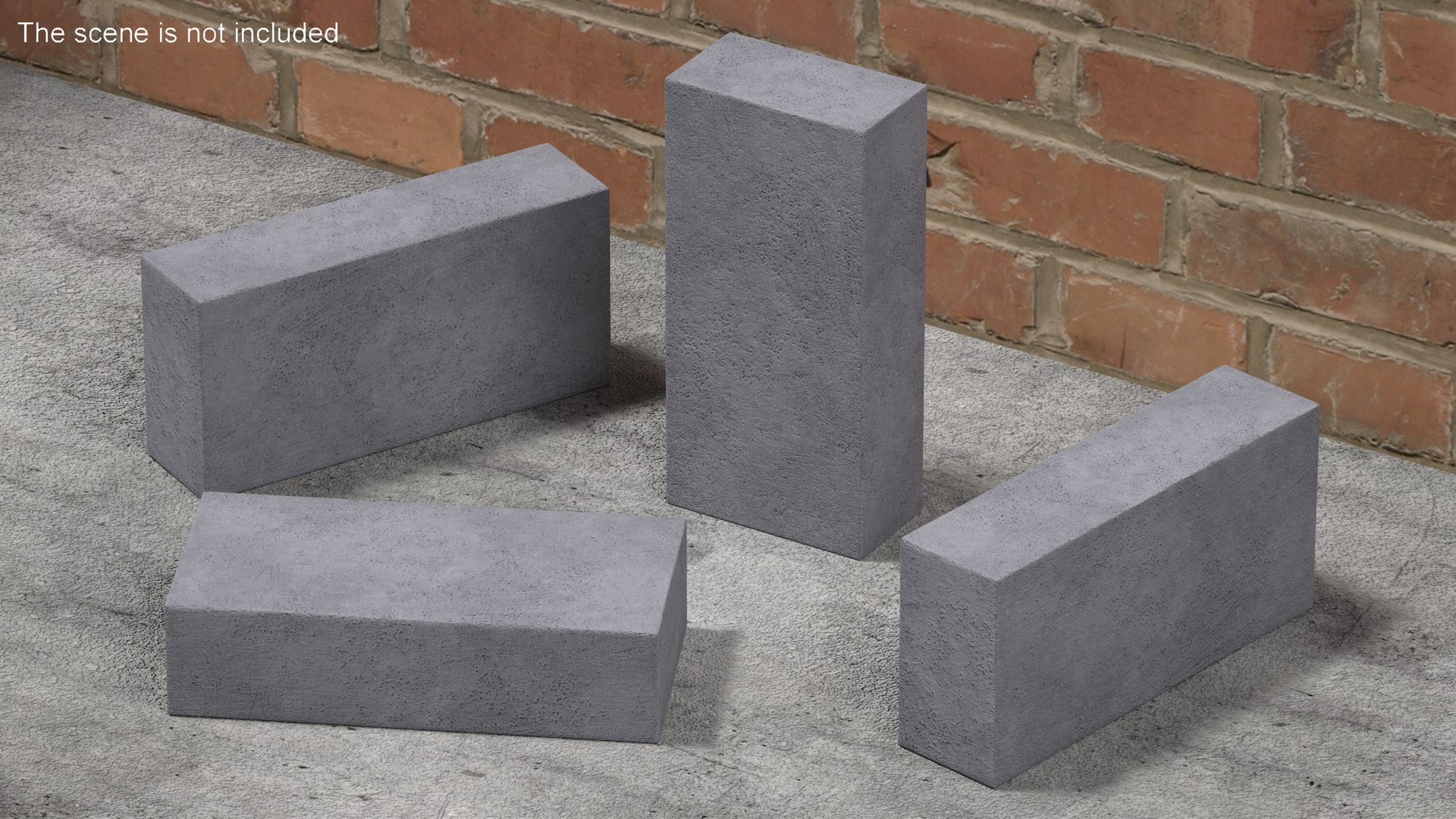 Solid Calcium Silicate Brick Carbon Black 3D Model - TurboSquid 2146938