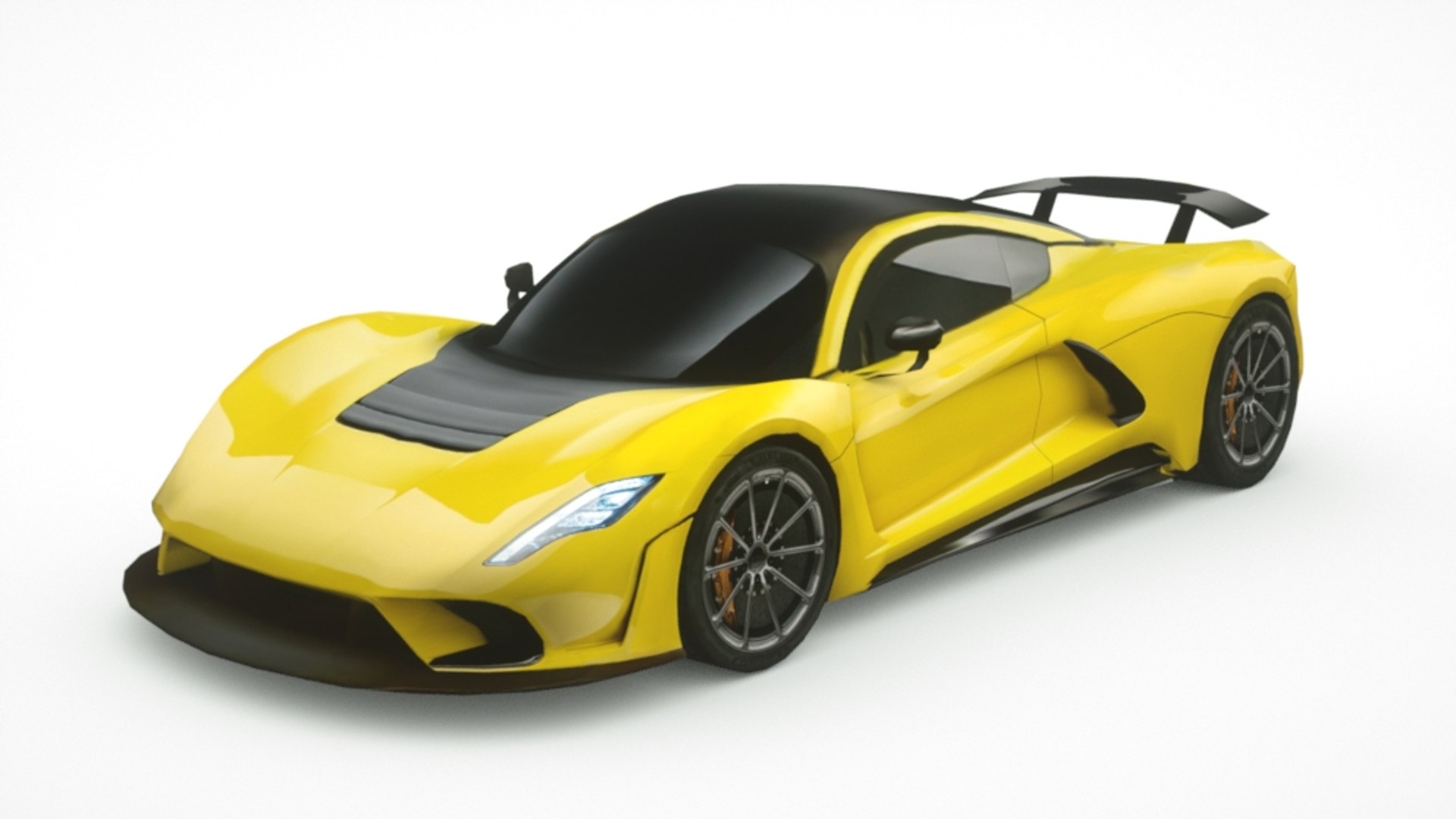 Venom F5 Model - TurboSquid 1283973