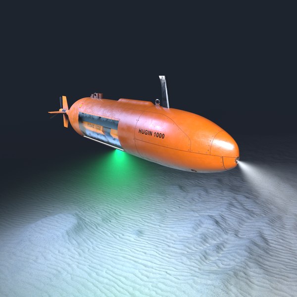 AUV Hugin 1000 Modelo 3D - TurboSquid 1452153